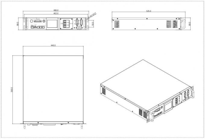ความดันสูง BMS 80S 256V 50A LiFePO4 แบตเตอรี่ลิตยูมไอออน ระบบเก็บ ...