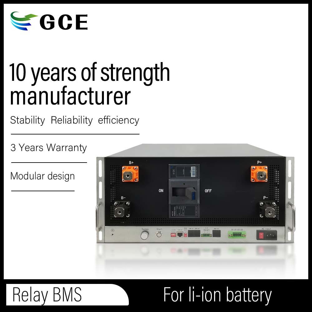 GCE 720V 400A BMS ลิทธิียมความกระชับสูงที่พัฒนามีรีเล่ย์สําหรับระบบเก็บพลังงานแสงอาทิตย์และ UPS ...